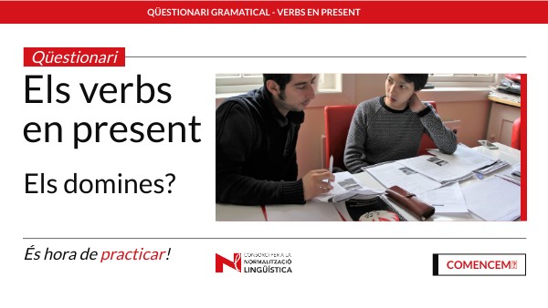 VERBS-PRESENT | Genially