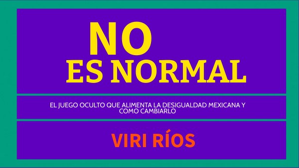 No es normal - Viri Rios