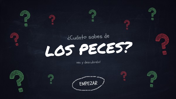 Cuánto sabes sobre peces? | Genially