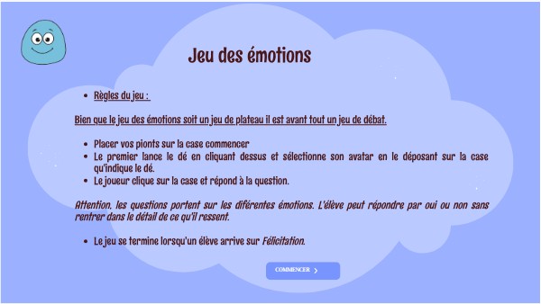 Jeu des émotions