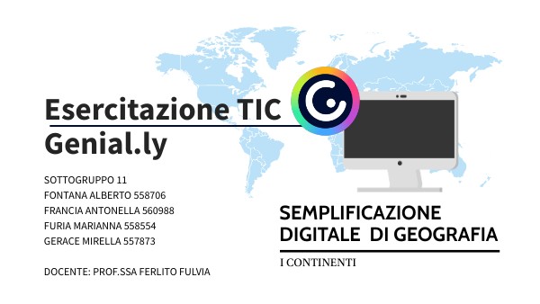 Semplificazione Digitale - Geofrafia | Genially
