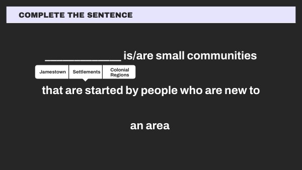 Colonies in America Review