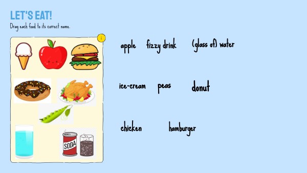 food's game | Genially