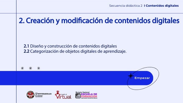 2. creación y modificación de contenidos digitales | Genially