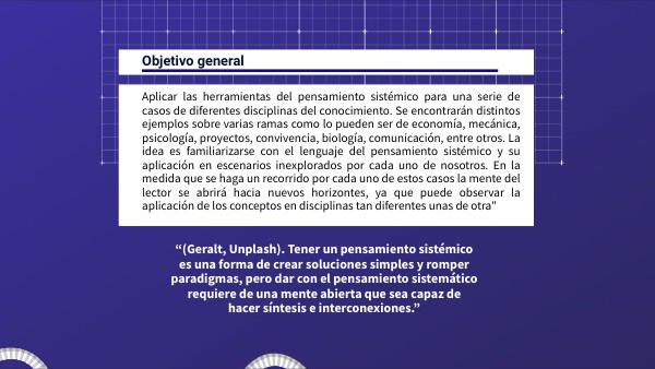 Objetivo general | Genially