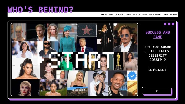 WHO'S BEHIND?