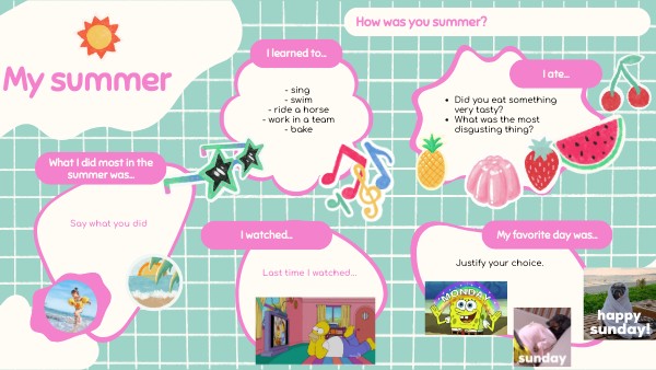 MY summer | Genially