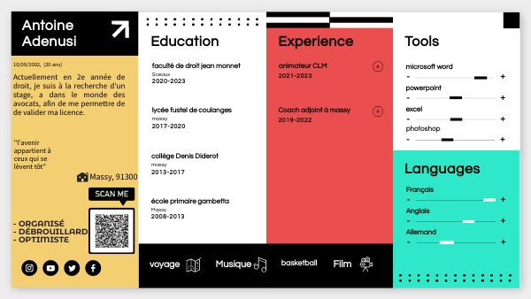CV COMPACT | Genially