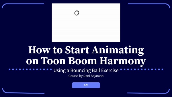 How to Animate on Toon Boom Harmony: Bouncing Ball Exercise | Genially