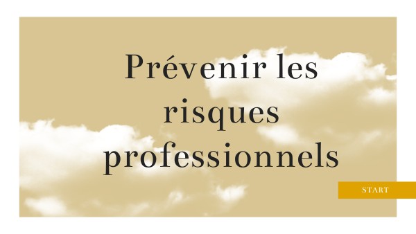 Prévention des risques pro PAE | Genially