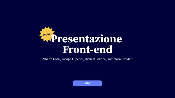 FRONT END | Genially