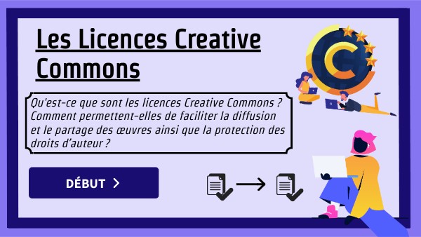 Les licences Creative Commons | Genially