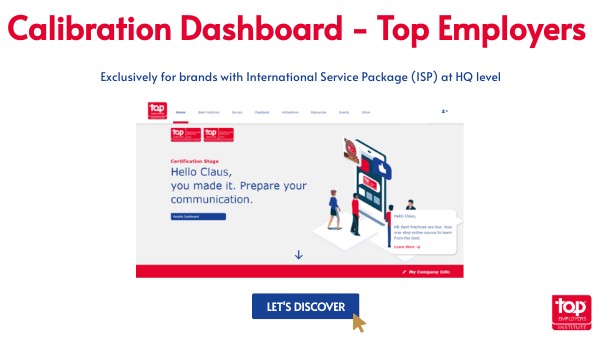 Calibration Dashboard - Top Employers Portal