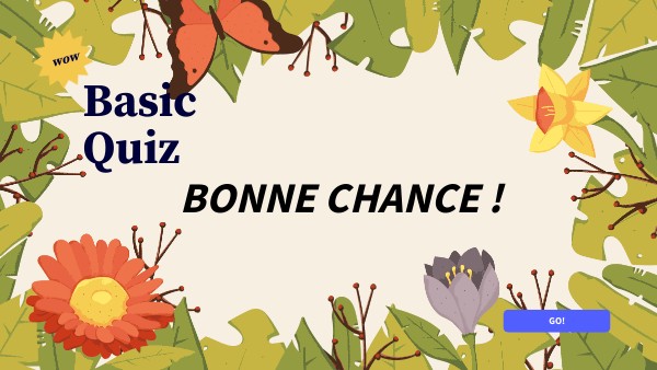 BASIC QUIZ | Genially