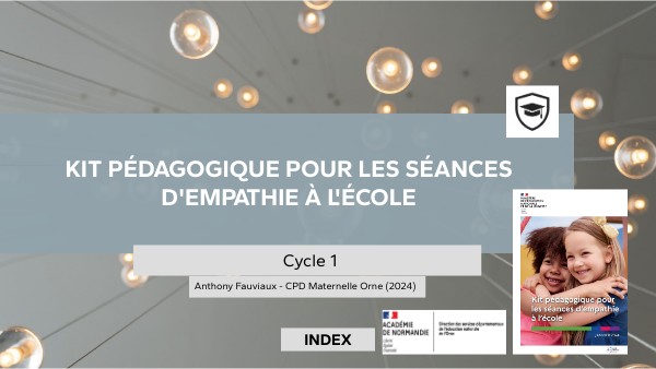 Eduscol : Kit pédagogique pour les séances d'empathie au cycle 1