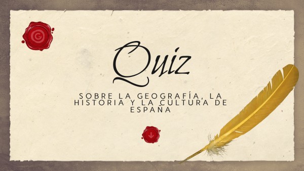 quiz sobre el España | Genially