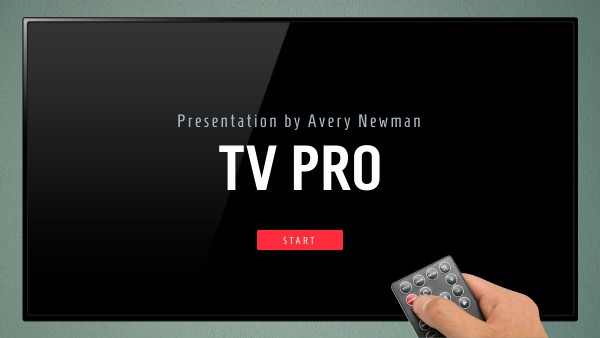 TELEVISION PRESENTATION