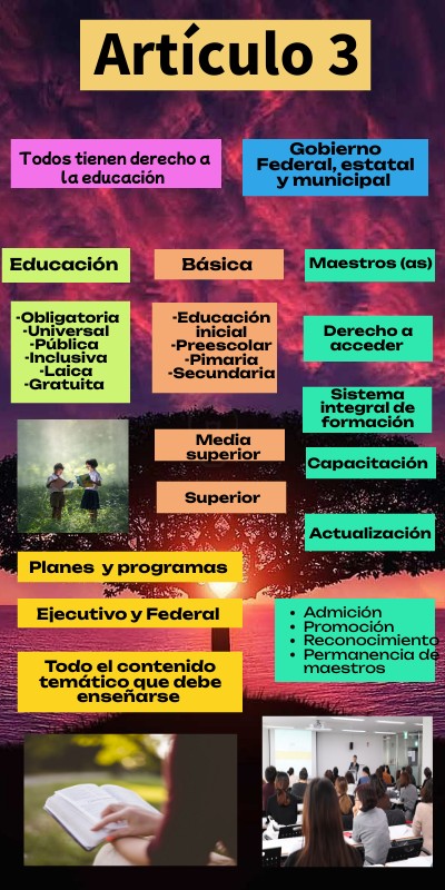 Artículo 3 constitucional
