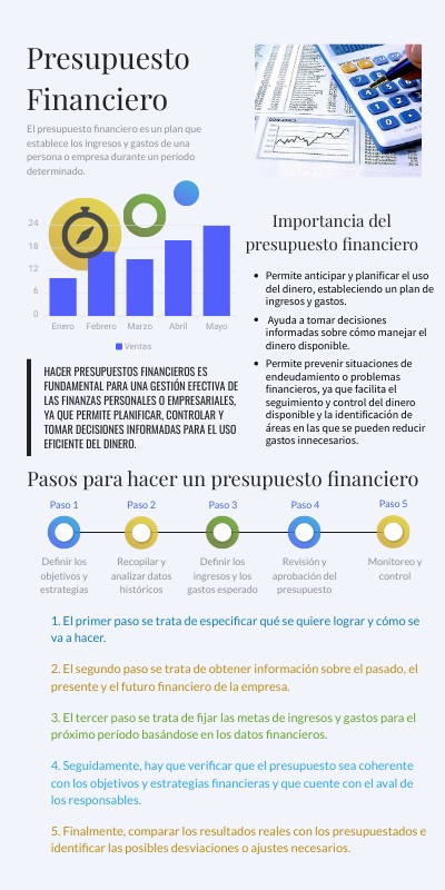 INFOGRAFÍA PRESUPUESTO FINANCIERO | Genially