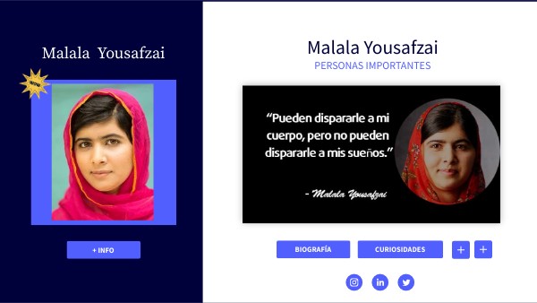 Malala Yousafzai | Genially