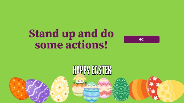 Actions. Easter edition | Genially