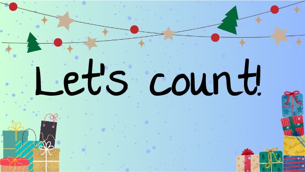 Christmas Counting | Genially