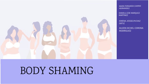 BODY SHAMING | Genially