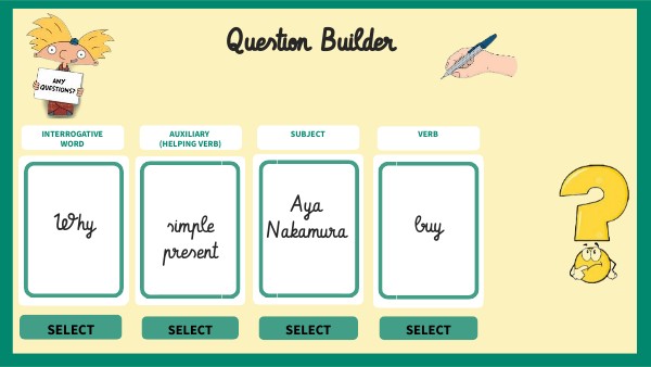 Question builder_Wonder