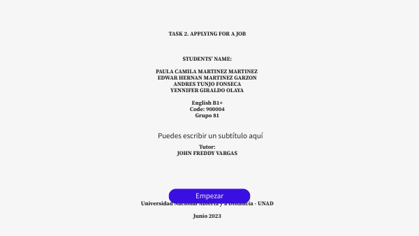 STAGE 4 Collaborative Stage | Genially