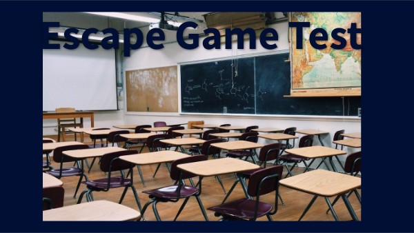 ESCAPE GAME TEST
