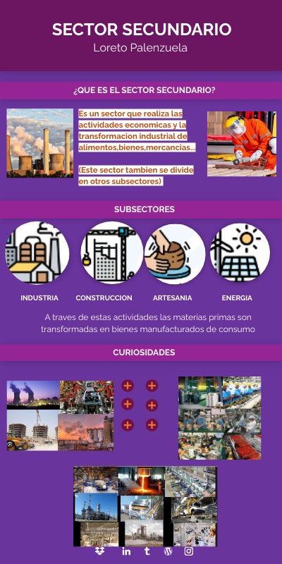 SECTOR SECUNDARIO | Genially