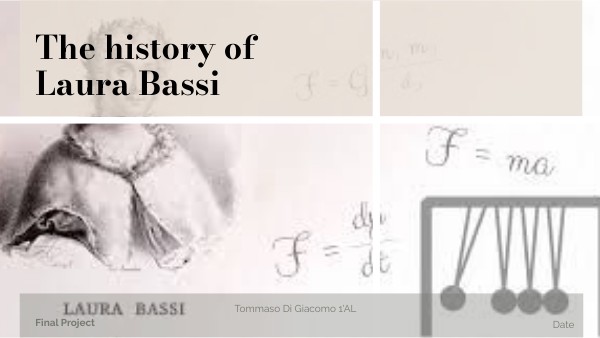 Laura Bassi's history | Genially