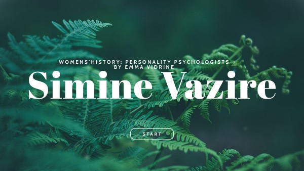 Simine Vazire March Diversity Powerpoint