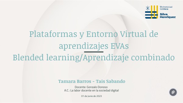 Presentación blended learning | Genially