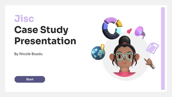 Jisc 1 - user research case study 1