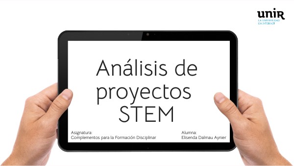 ANÁLISIS DE PROYECTOS STEM - Elisenda | Genially