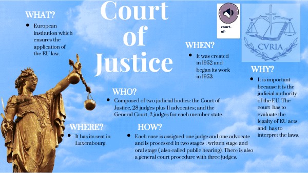 JUSTICE PRESENTATION