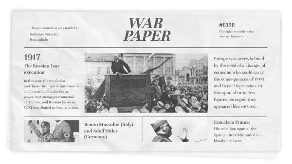 War Paper
