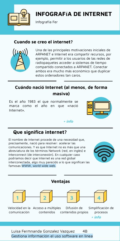 Infografia internet | Genially