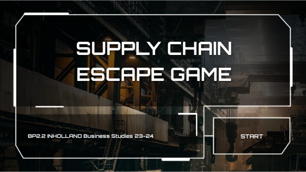 SUPPLY CHAIN ESCAPE GAME INH(INH 23-24) | Genially