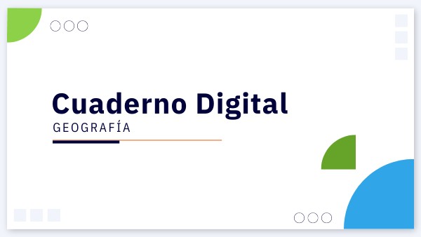 Cuaderno Digital de Geografía II BIM | Genially