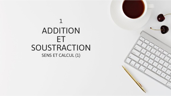 Addition et soustrction | Genially