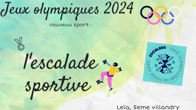 escalade au JO