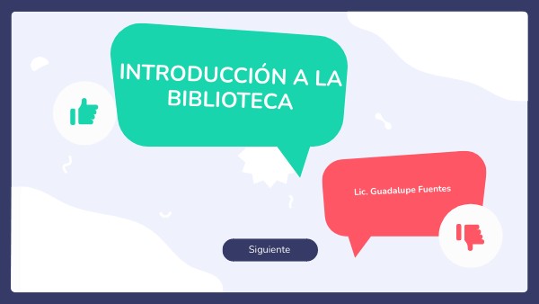 INTRODUCCIÓN A LA BIBLIOTECA | Genially
