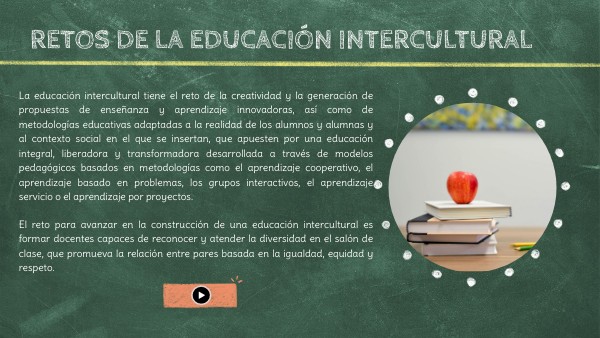 RETOS DE LA EDUCACION INTERCULTURAL | Genially