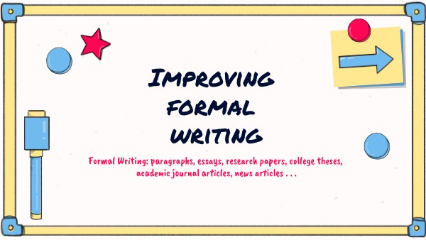 Shareable - Improving Formal Writing for Beginners