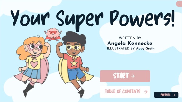 Your Super Powers! - 1st Grade Book