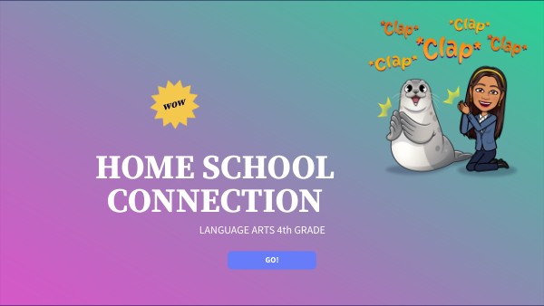 HOME SCHOOL CONNECTION 4E
