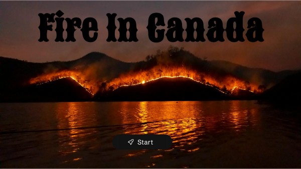 Fire in Canada