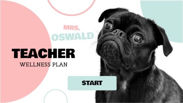 Teacher Wellness Plan